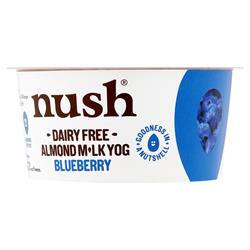 Nush Almond Milk Yoghurt Blueberry - 120g - Salisbury Health Store